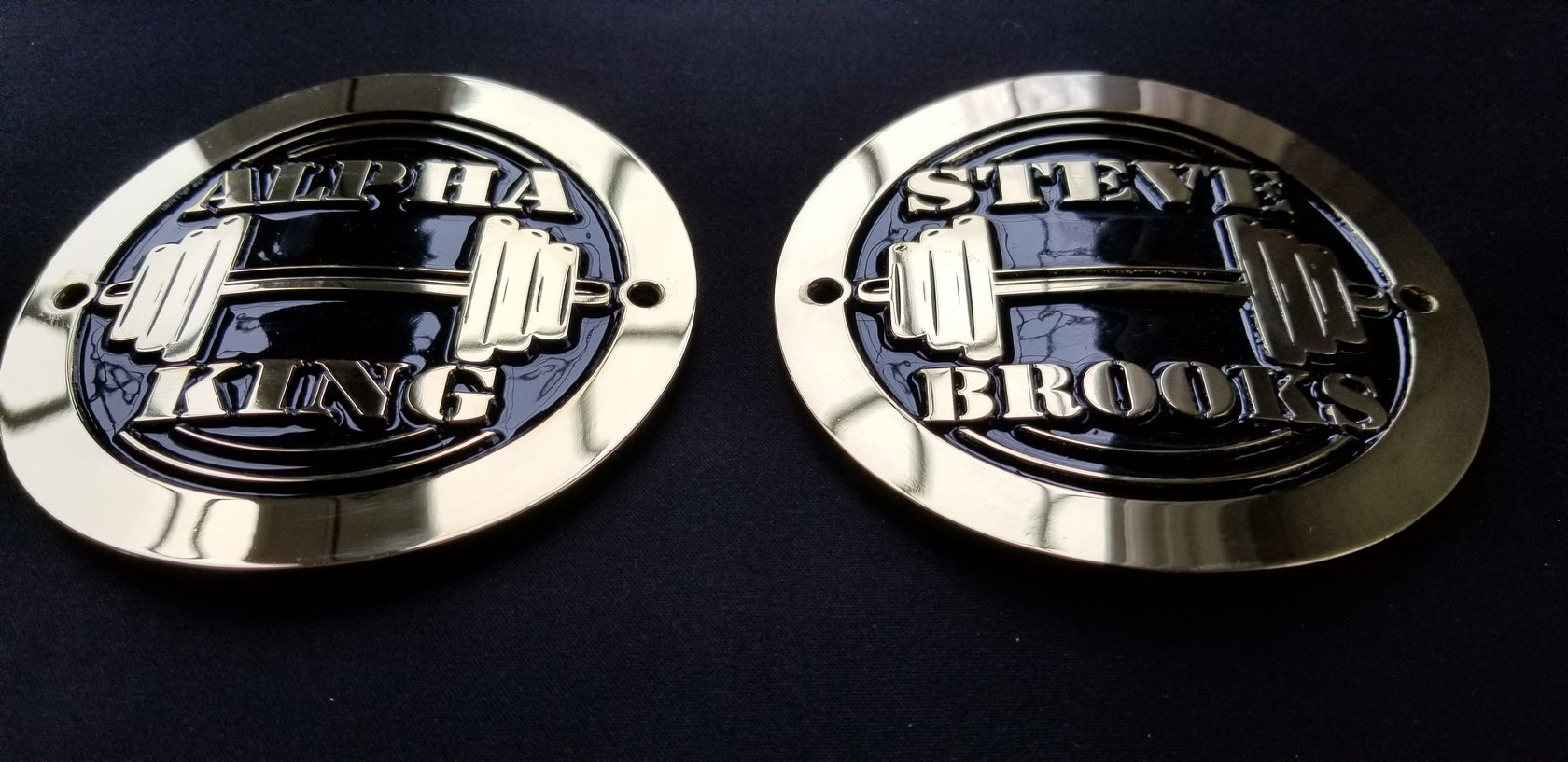 Custom Side Plates – Simpsons Restoning Service