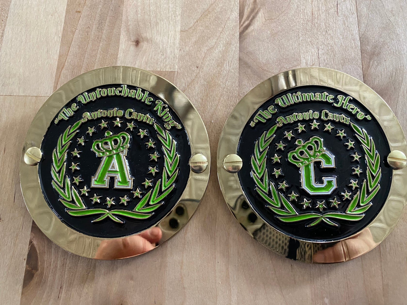 Custom Side Plates – Simpsons Restoning Service